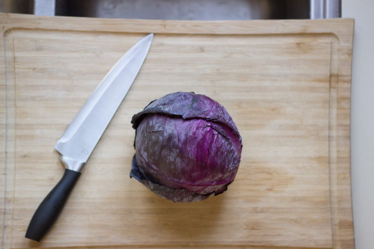 Red Cabbage Dyed Easter Eggs - McKenzie Sue Makes