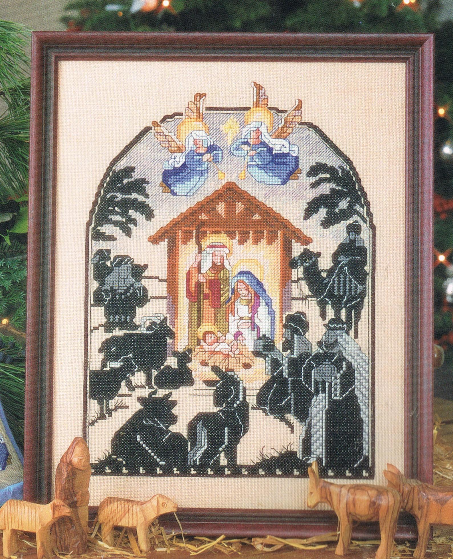 Nativity Cross-Stitching Patterns - McKenzie Sue Makes