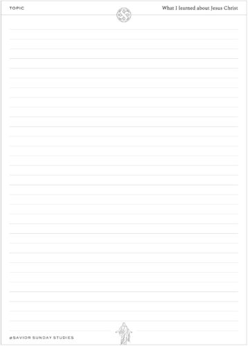 Savior Sunday Studies - McKenzie Sue Makes