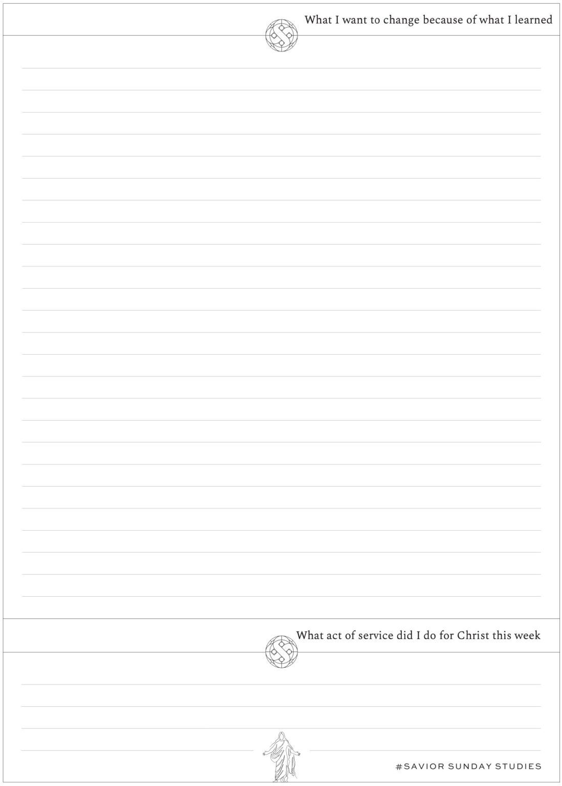 Savior Sunday Studies - McKenzie Sue Makes