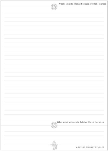 Savior Sunday Studies - McKenzie Sue Makes