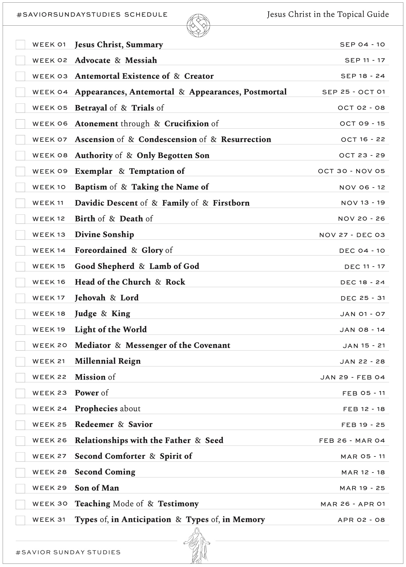 Savior Sunday Studies - McKenzie Sue Makes
